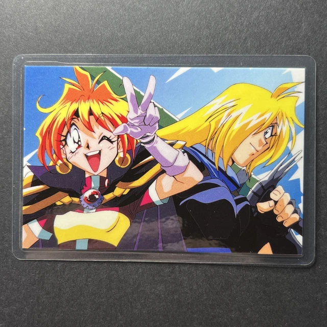 LINA INVERSE AND Gourry Gabriev Slayers Try Anime Laminated Card 012 ...