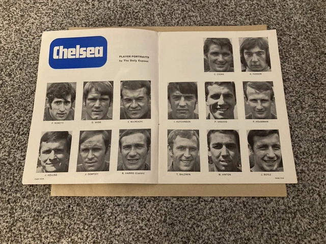 CHELSEA V LEEDS 1970 FA Cup Final Replay Programme. £21.50 - PicClick UK