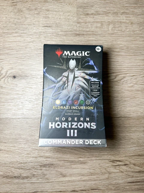 MAGIC COMMANDER DECK "Eldrazi Incursion" Modern Horizons 3 ENG - BNIB ...
