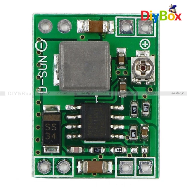 MINI DC-DC CONVERTER Step Down Module Adjustable Power Supply 4.5-28V ...