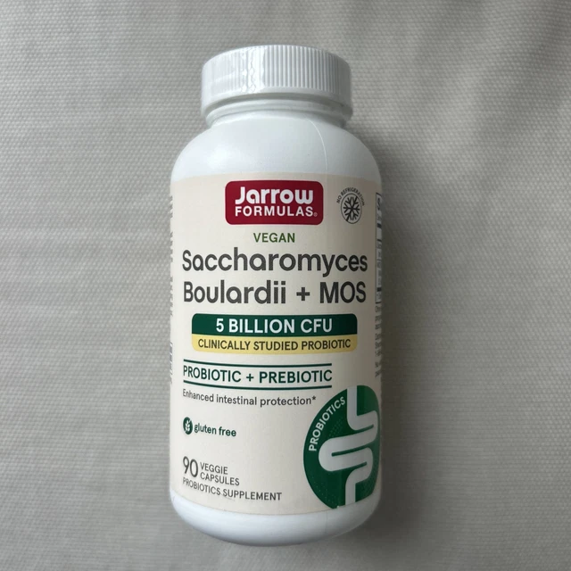 JARROW FORMULAS SACCHAROMYCES Boulardii 90 Veg Caps | Probiotic Gut ...