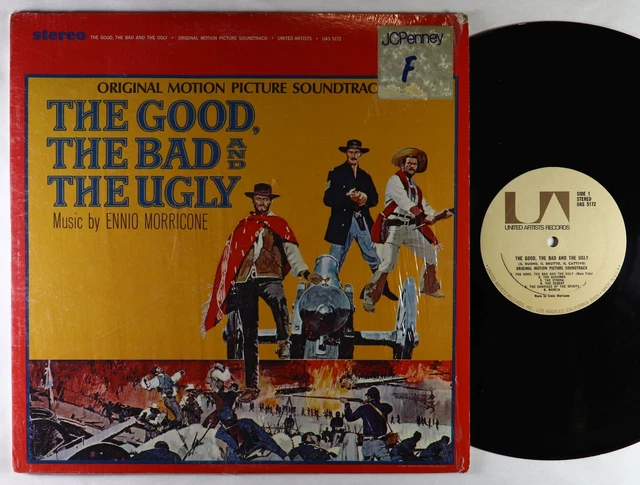 ENNIO MORRICONE - The Good, The Bad & The Ugly OST LP - United Artists ...