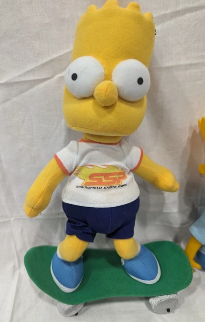 THE SIMPSONS BART Simpson Soft Toy Bundle 1990 / 2012 £15.99 - PicClick UK