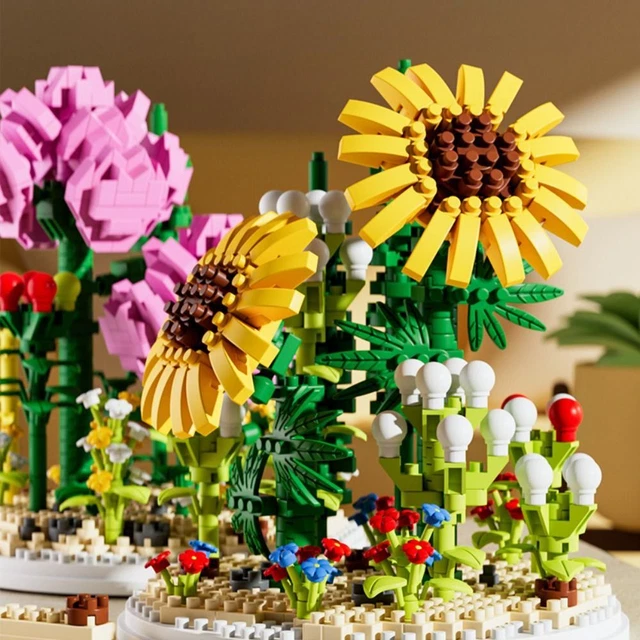 RED ROSE BUILDING Block Model Decorative 3D Model £7.64 - PicClick UK