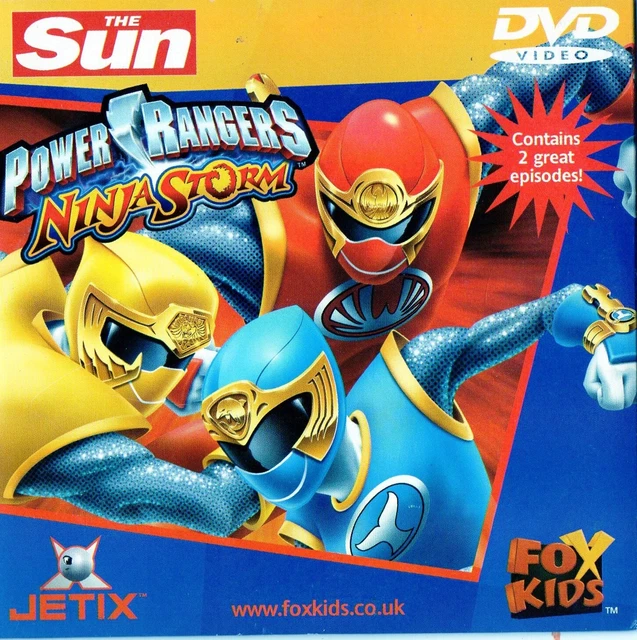 POWER RANGERS NINJA Storm - Fox Kids TV : CHILDREN'S ANIMATION PROMO ...