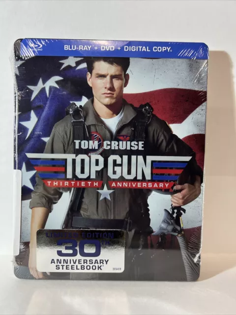 TOP GUN 30TH - Anniversary Limited Edition (Blu-ray und DVD) (STEELBOOK ...