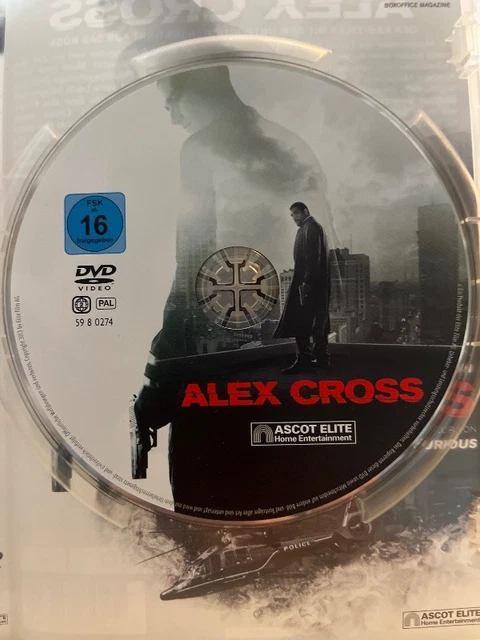 ALEX CROSS DVD Thriller Film Tyler Perry Matthew Fox Verbrecherjagd FSK ...