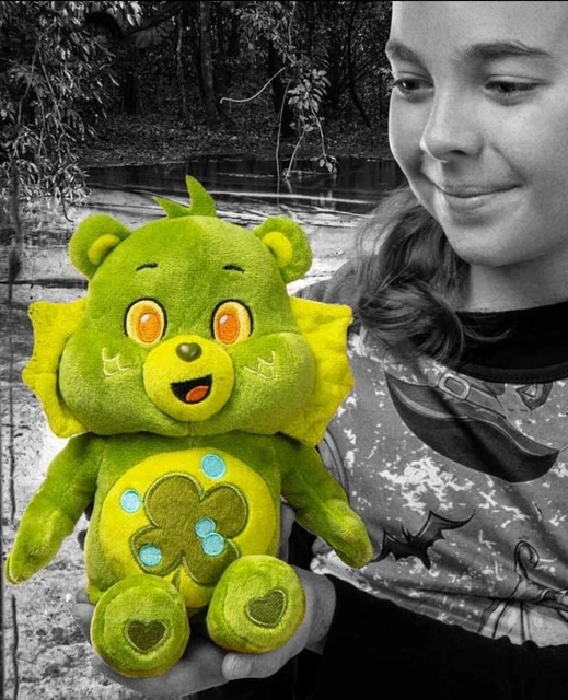 RARE CARE BEARS Plush Universal Monsters Good Luck Creature from Blue ...