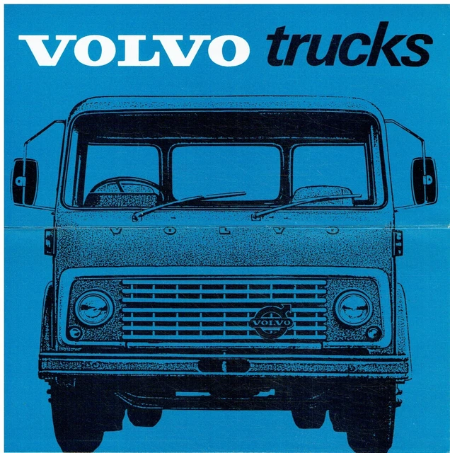 VOLVO F86 FB86 F88 Fb88 & G88 Series Truck Original 1970 Factory Sales ...