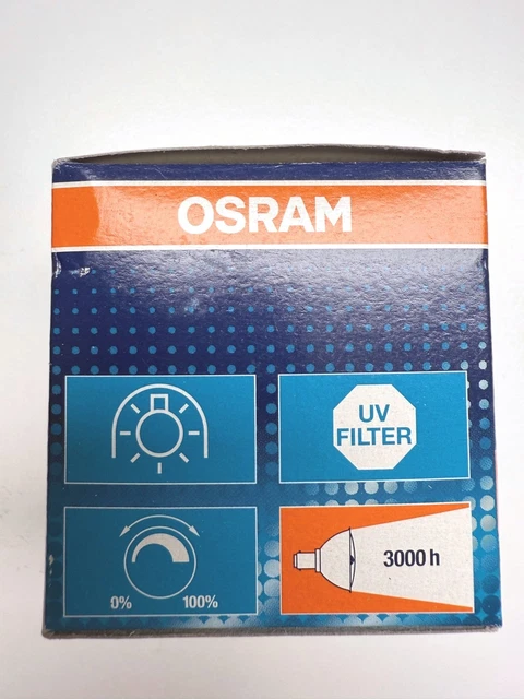 OSRAM HALOGEN 12V 50W B15d Ba15d Halospot 70 Reflektor 56mm 24° 41990 ...