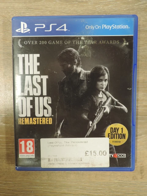 THE LAST OF Us Remastered - PlayStation 4 Game (PS4, 2014) Day 1 ...