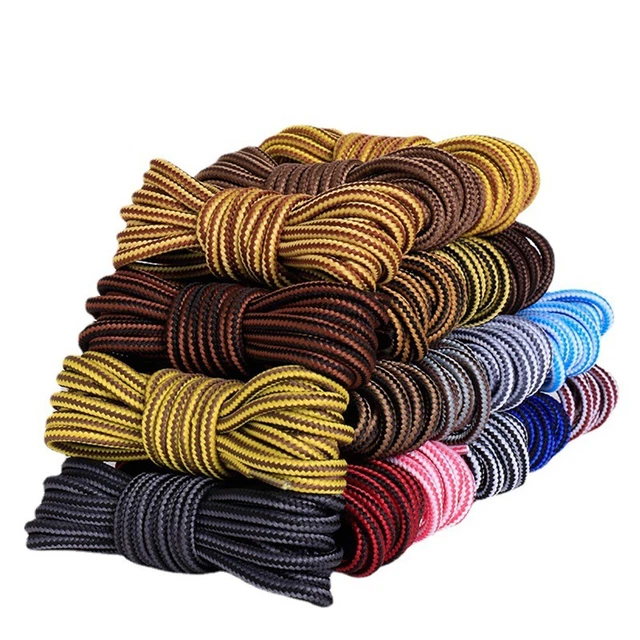ROUND WAXED BOOT Laces Colorful Shoelaces for Active Lifestyle ...