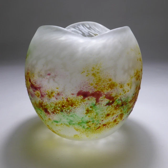 GABRIEL MILESI FRANKREICH Studioglas Design Vase bunte ...