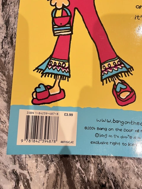 GROOVY CHICK AND Friends Bang On The Door Jumbo Colouring Book NEW ...