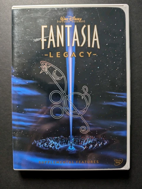 FANTASIA LEGACY SUPPLEMENTAL Features DVD 2000 Disney Animation $6.00 ...