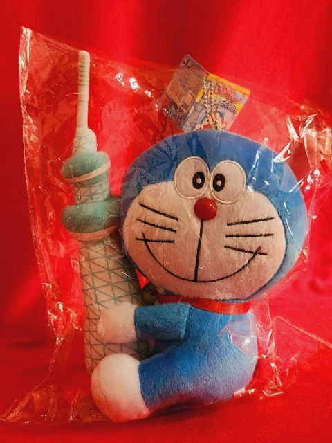 DORAEMON GOODS PLUSH strap Doraemon Size height approximately 23cm ...