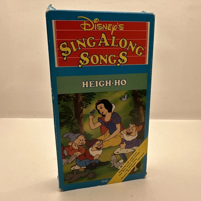 DISNEY'S SING ALONG Songs: Fun With Music Vhs $20.45 - PicClick CA