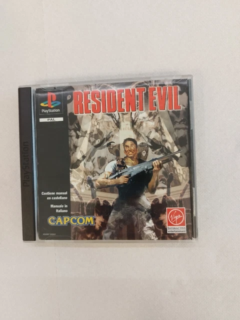 RESIDENT EVIL PS1 PlayStation 1 Pal Version Completo EUR 139,90 ...