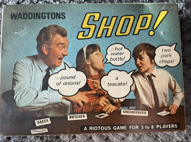 SHOP GAME 1970 Vintage Waddingtons £8.66 - PicClick UK