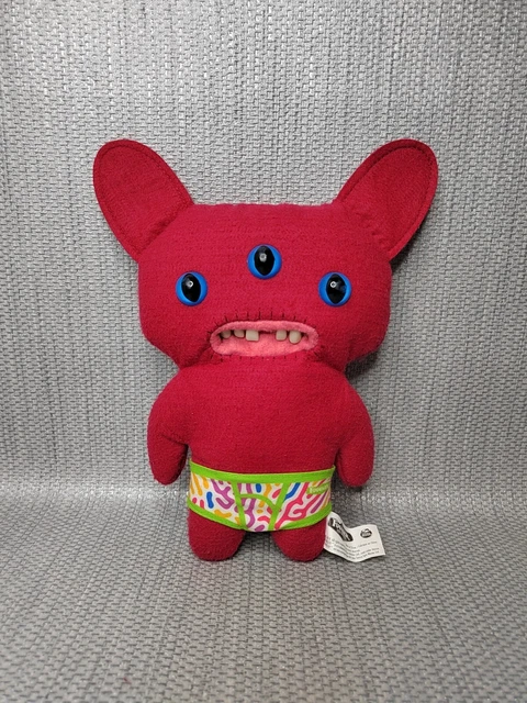 FUGGLER, REEKO SOFT Toy, Burgundy £9.99 - PicClick UK