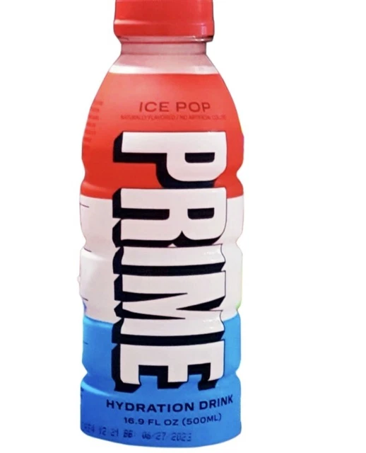 PRIME HYDRATION DRINK ICE POP 500ml Bottle - Logan Paul & KSI £8.00 ...