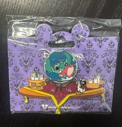 DISNEYLAND PARIS STITCH Phantom Manor Pin Madame Leota DLPR 2022 ...