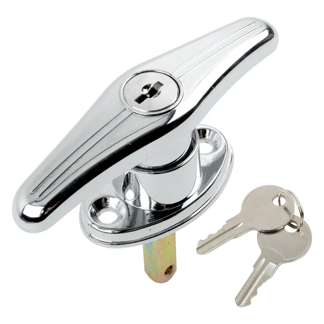 KEYED TO DIFFER T Handle Lock for Caravan Garage Shed Strong and Secure ...