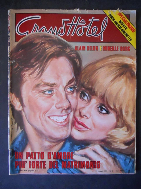 1976 GRANDHOTEL 20 Alain Delon Mireille Darc Maurizio Merli Raquel Welch [G828] £5.41 - PicClick UK
