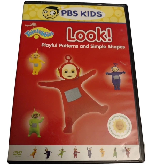 TELETUBBIES LOOK! (DVD) PLAYFUL PATTERNS SIMPLE SHAPES EXCELLENT ...
