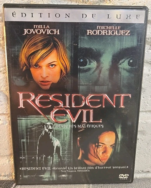 RESIDENT EVIL DVD 2002 French Edition Deluxe $7.97 - PicClick CA