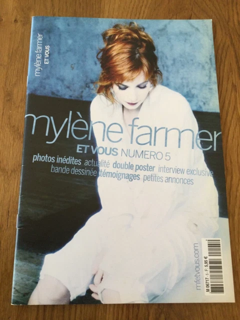 MYLÈNE FARMER ET Vous - Numéro 5 - 2005 - magazine/Revue - Avec poster - Livre EUR 5,00 ...