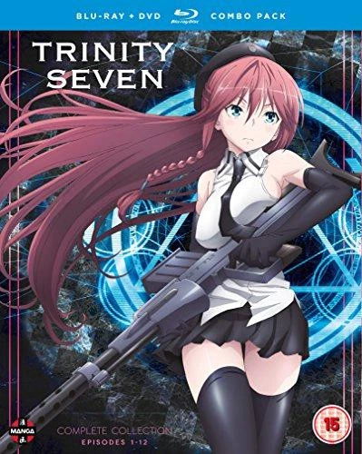 TRINITY SEVEN - Complete Season Collection Blu-ray/DVD Combo Pack £14. ...