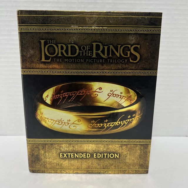 EL SEÑOR DE los Anillos Trilogía Cinematográfica Edición Extendida Blu-ray Caja Set 12 Discos ...
