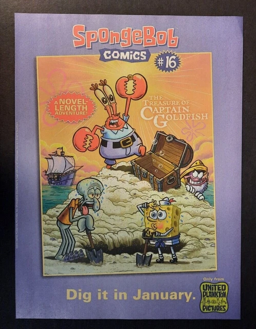 SPONGEBOB SQUAREPANTS COMICS Issue #16 "Treasure..." Art ~ Magazine ...