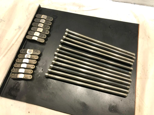 SET OF 12 Caterpillar CAT C9 Diesel Engine Push Rods 133-6379 and ...