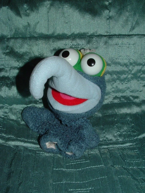 RARE DISNEY MUPPETS 7" Gonzo Muppet Hand Puppet Soft Plush Jim Henson ...