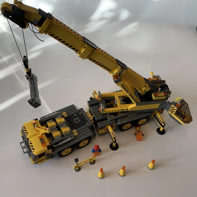 LEGO CITY 7249 XXL Mobile Crane Retired 100% Complete Instructions Mini ...