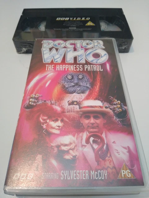 DOCTOR WHO THE Happiness Patrol VHS Brand New Factory Sealed Sylvester ...