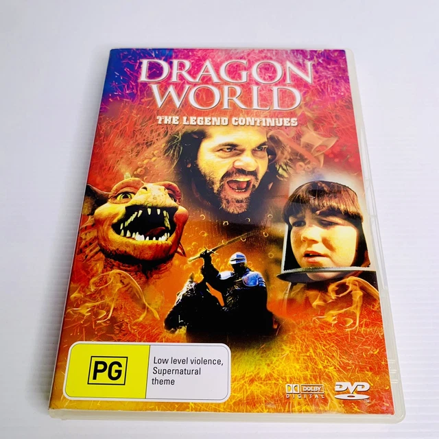 DRAGON WORLD THE Legend Continues DVD 1999 Fantasy Children's Family ...