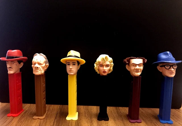 WALT DISNEY™ DICK TRACY Complete Character Collection PEZ DISPENSERS ...