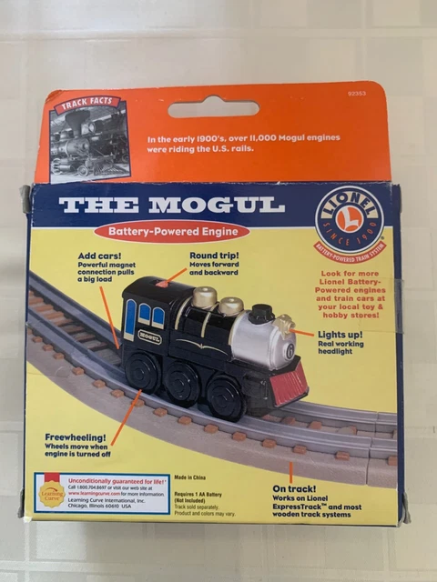 LIONEL LEARNING CURVE Battery Powered Train Engine The Mogul Thomas ...