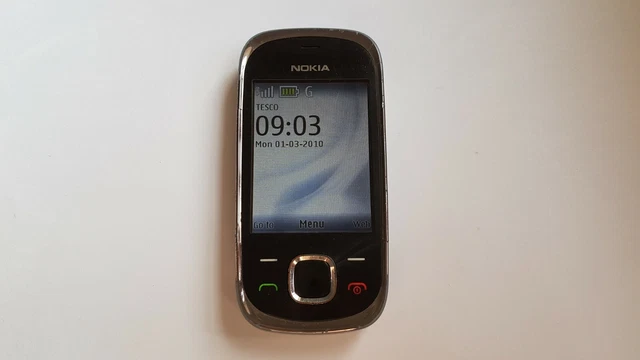 NOKIA 7230 MOBILE Tactile Coulissant Graphite Déverrouillé 3G EUR 32,68 ...