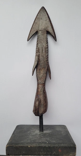 BELLE POINTE DE lance africaine ancienne authentique African Art ...