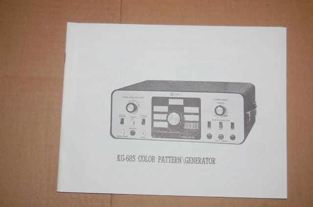 KNIGHT KIT ASSEMBLY Manual KG-644 Signal Injector Instructions Original ...