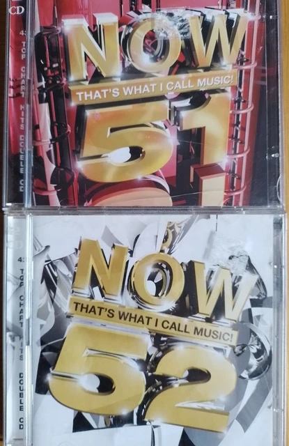 NOW THAT'S WHAT I Call Music! 51 & 52 CD Various (2002) £6.17 - PicClick UK