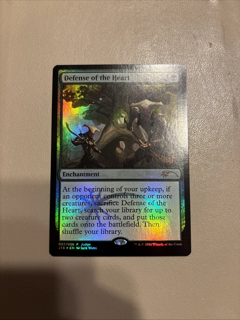 *FOIL* JUDGE PROMO - Defense of the Heart - MTG Magic The Gathering ...