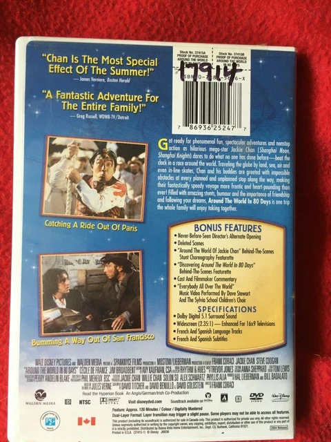 AROUND THE WORLD in 80 Days (DVD, 2004) $4.20 - PicClick CA