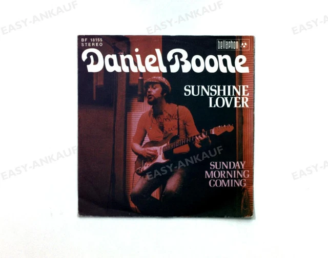 DANIEL BOONE - Sunshine Lover / Sunday Morning Coming GER 7in 1973 . EUR 2,99 - PicClick FR