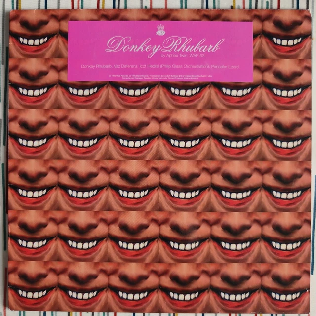 APHEX TWIN DONKEY Rhubarb Vinyl Warp Afx Rephlex RDJ £70.00 - PicClick UK