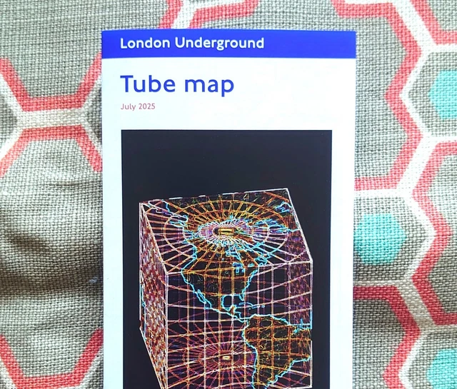 NEW LONDON UNDERGROUND TfL Tube Map July 2025 with Stantander Cycle ...